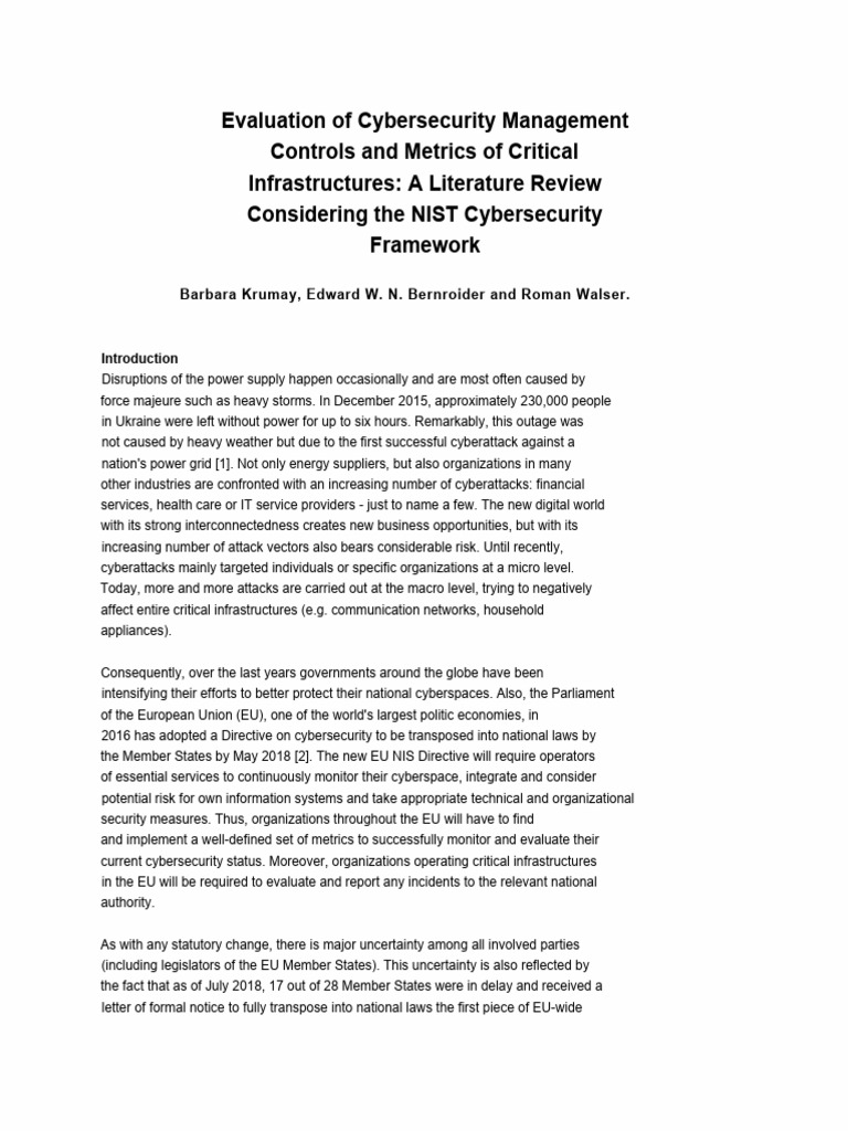 Mod4_Krumay_Evaluation_accessible | PDF | Computer Security | Security