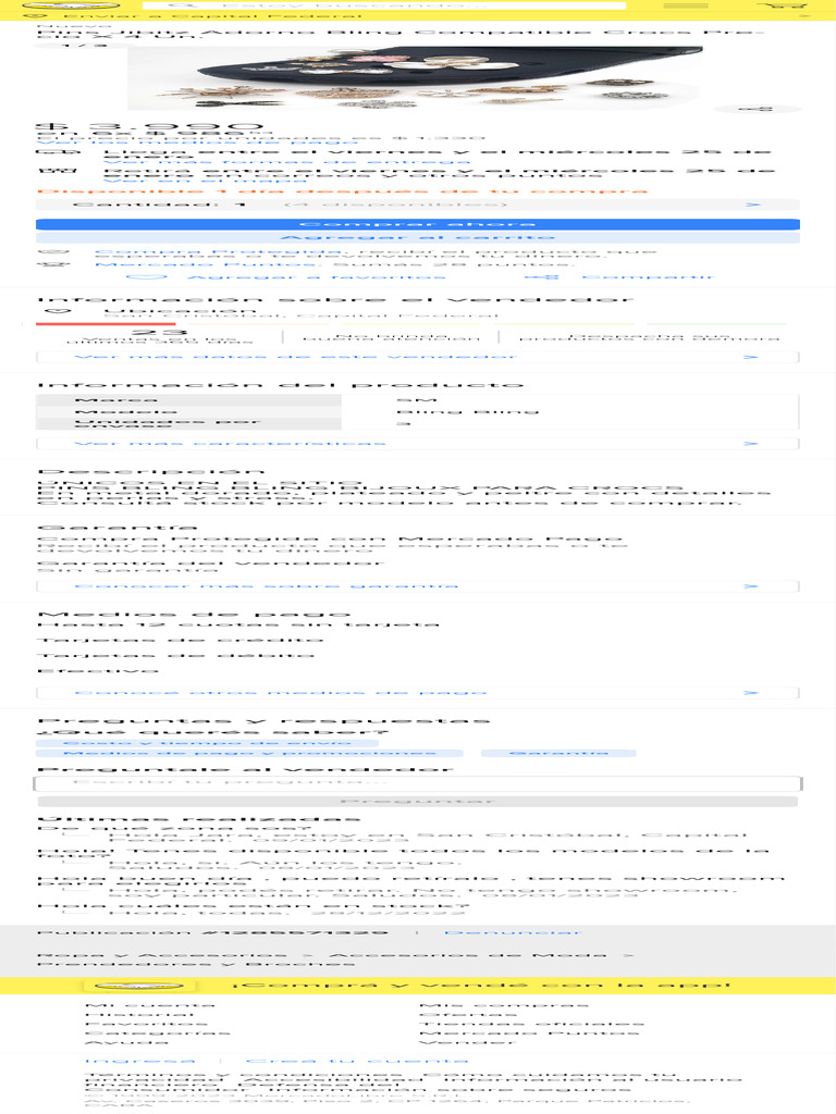 Pins Jibitz Adorno Bling Compatible Crocs Precio X 4 Un. MercadoLibre | PDF