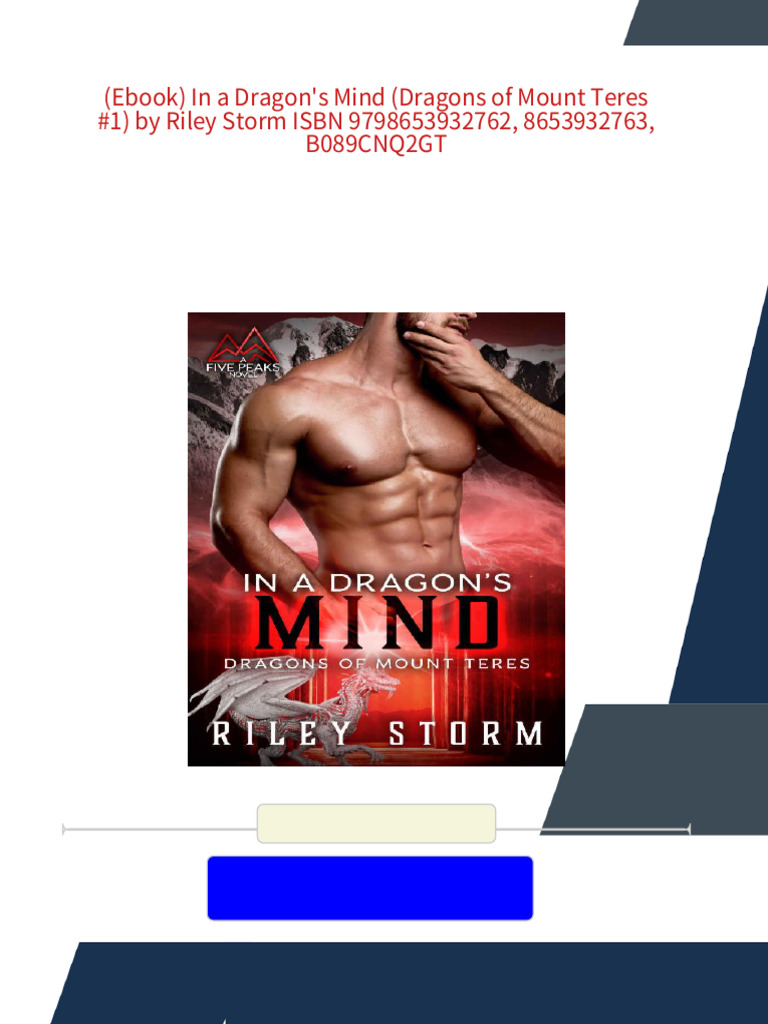 (Ebook) In a Dragon's Mind (Dragons of Mount Teres #1) by Riley Storm ISBN 9798653932762 ...