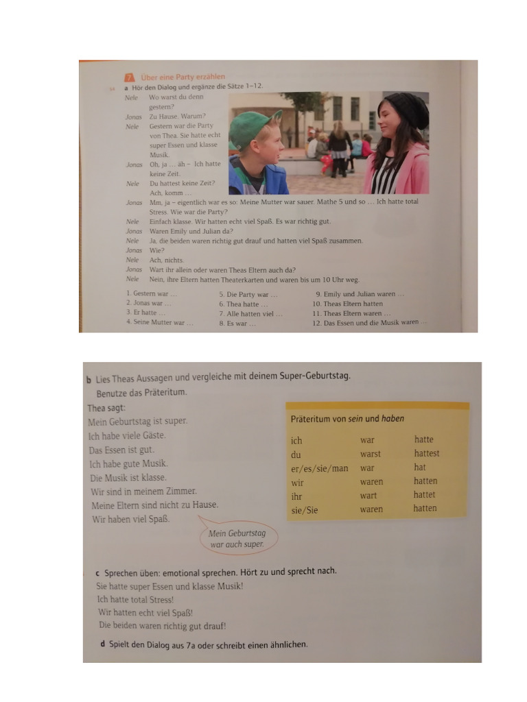 Dialog Party (War - Hatte) | PDF