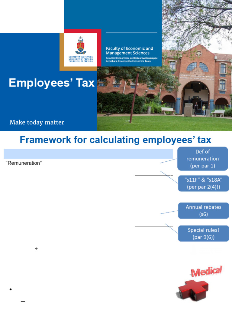Employees' Tax Calculation Framework | PDF | Tax Refund | Employment