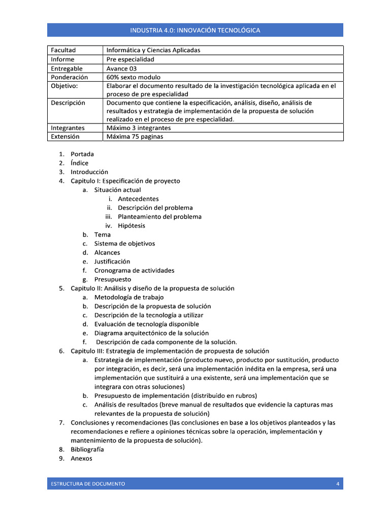 Capitulo Final - Indicaciones | PDF | Diseño | Innovación