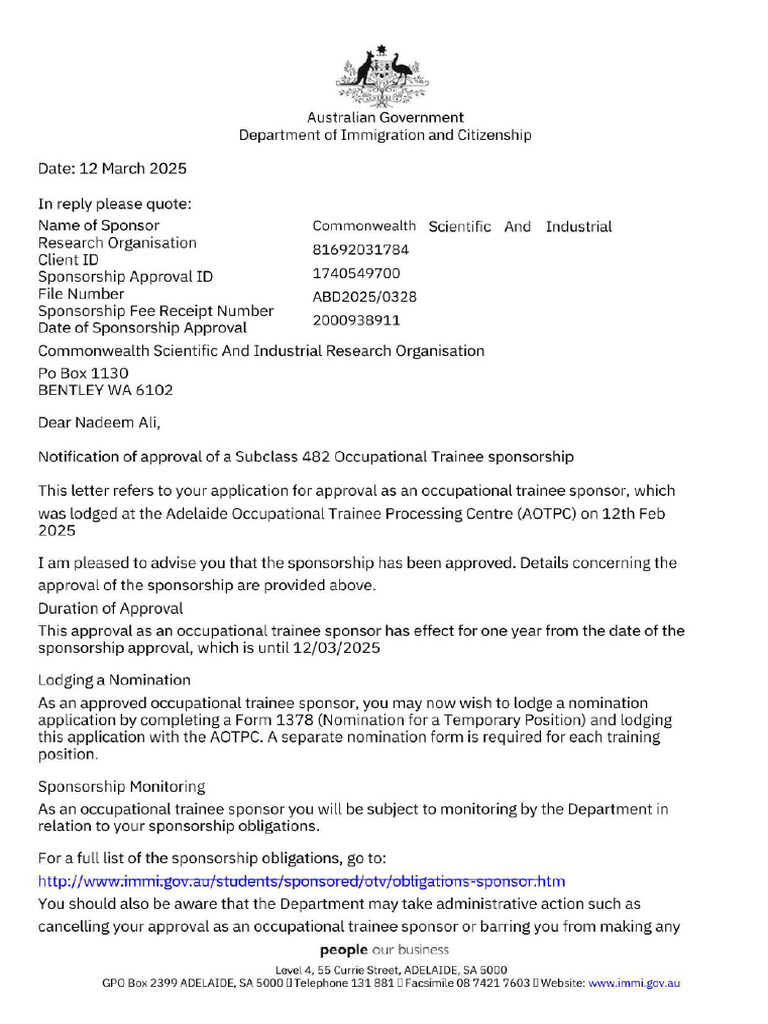 Nadeem Ali Sponser | PDF