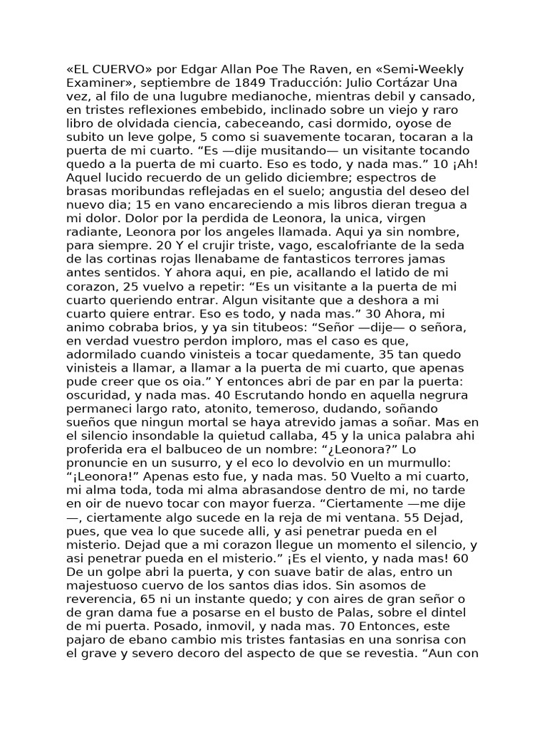 El Corvo | PDF | Apolo | Mitología griega