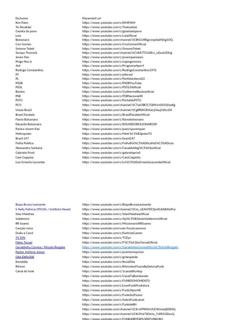 Lista 1 | PDF | Brazil