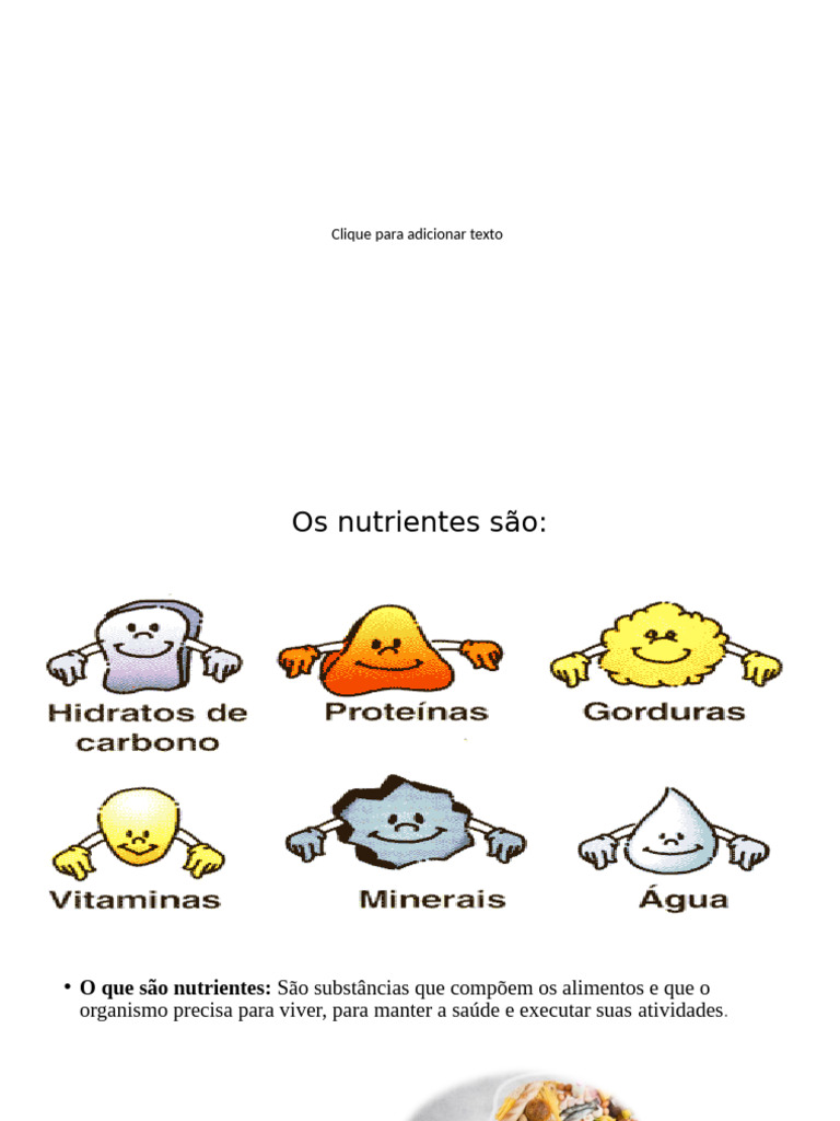 Nutrientes e Funções da Água | PDF