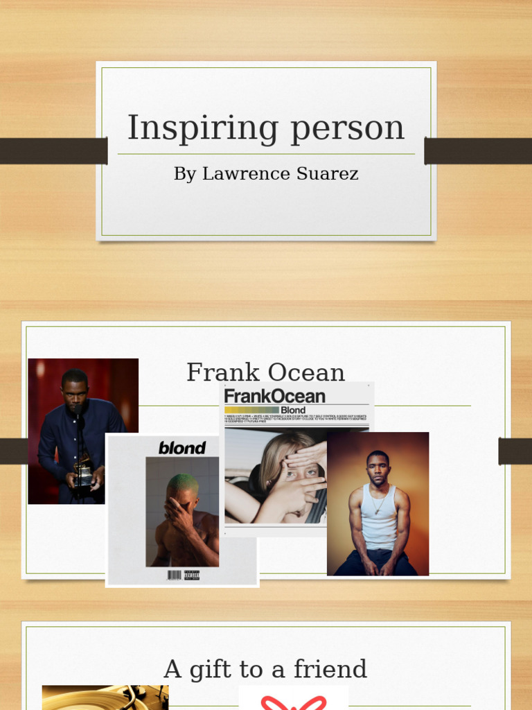 Inspiring Person | PDF