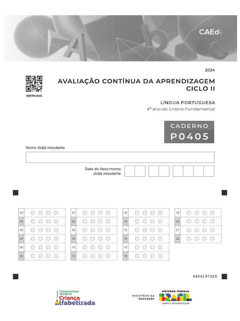 p0405 Quarto Ano Portugues | PDF