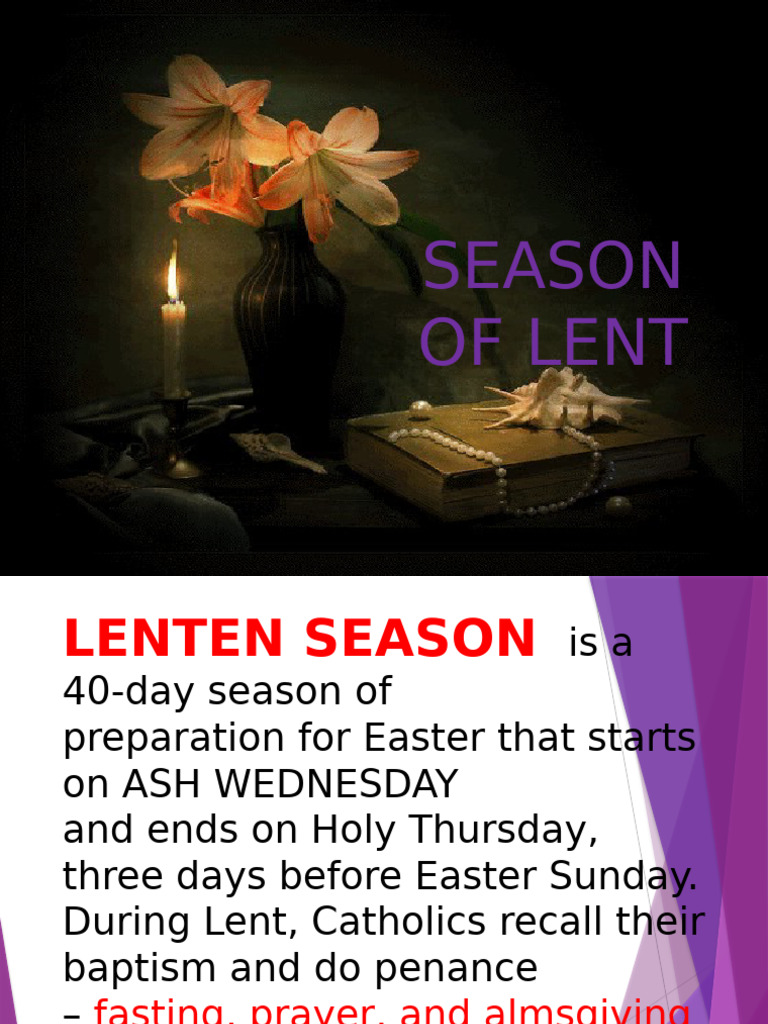 Lenten Easter Seasons | PDF