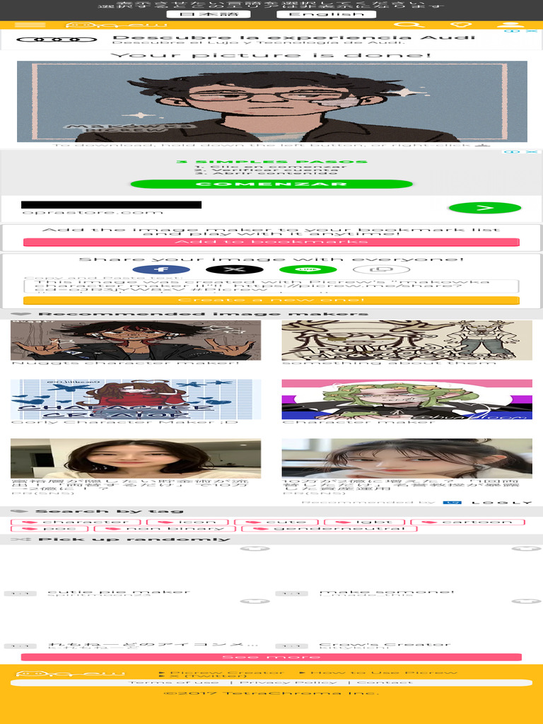 Makowka Character Maker II Picrew - The Character Maker & Creator | PDF