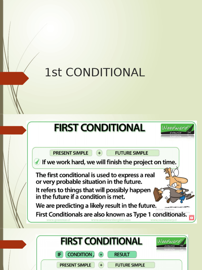 First Conditional | PDF