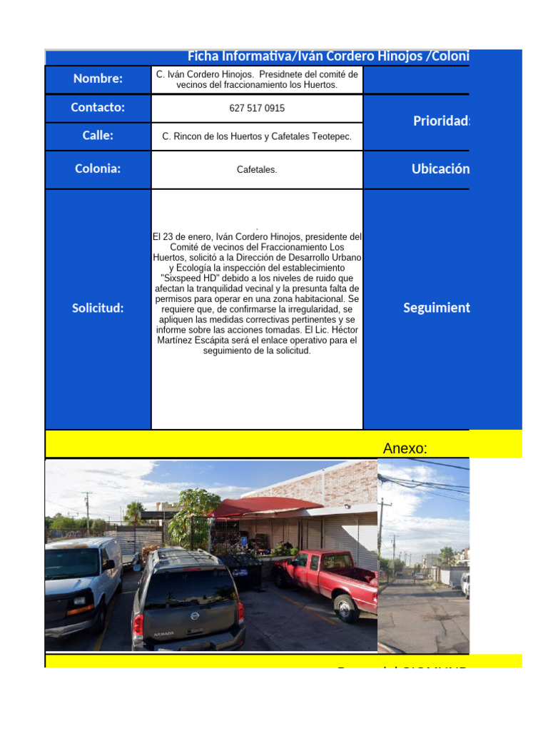 Fichas Informativas 25feb | PDF | Zonificación | Datos geográficos e ...