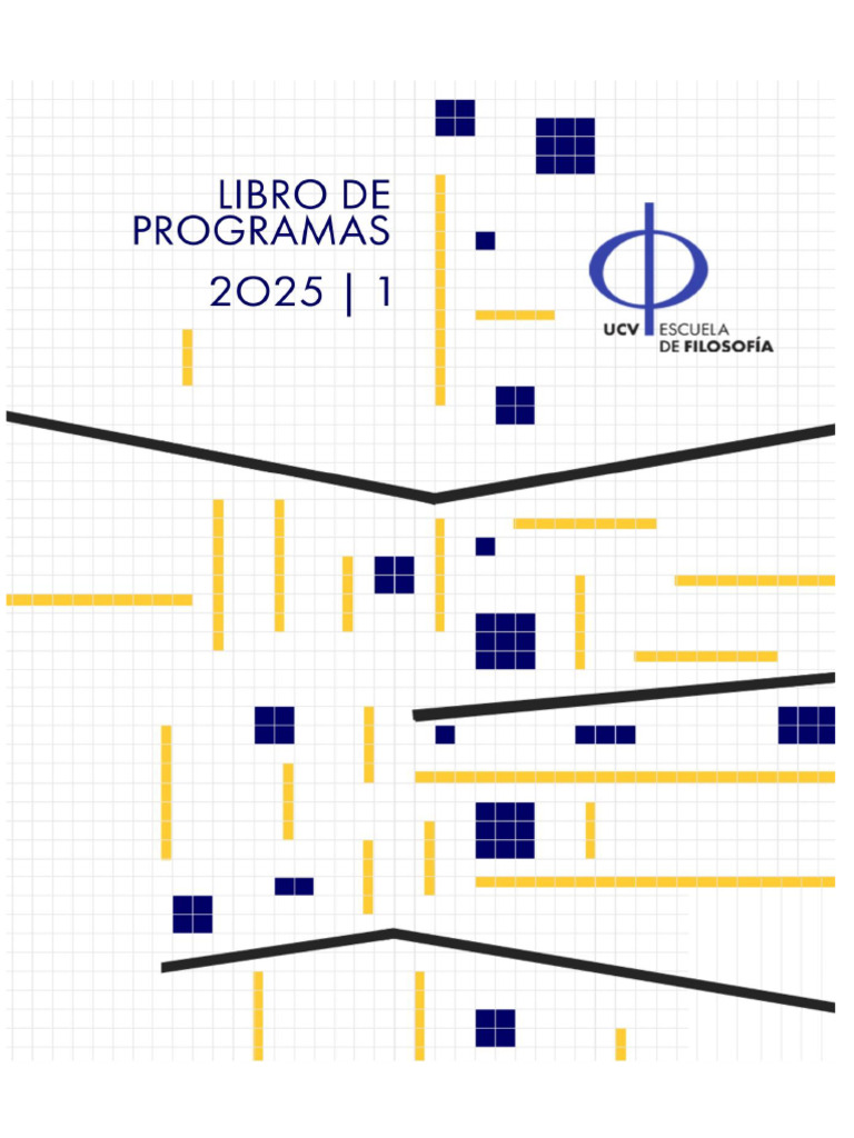 Libro de Programas 2025-I versión I sin códigos nuevos | PDF | Immanuel ...