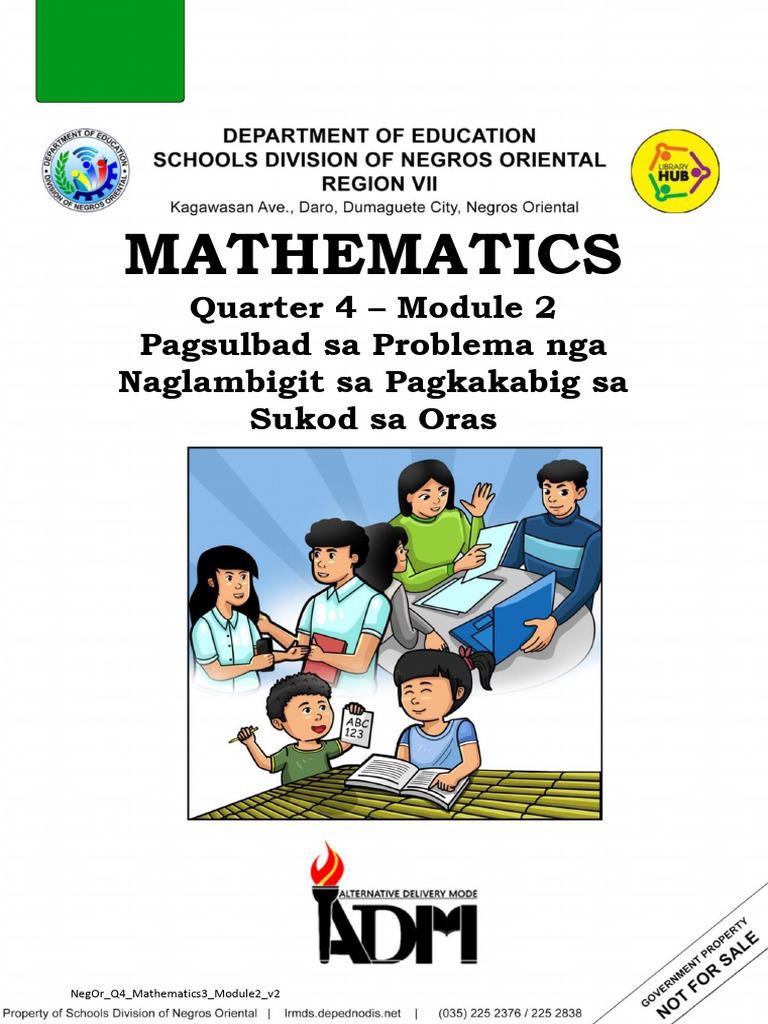 Math 3-Q4-Module-2 MTB | PDF