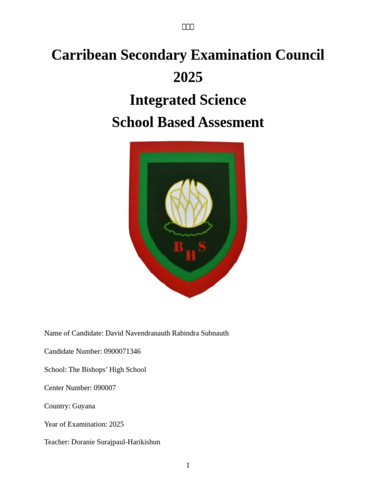 INTEGRATED SCIENCE LAB BOOK | PDF | Ph | Compost