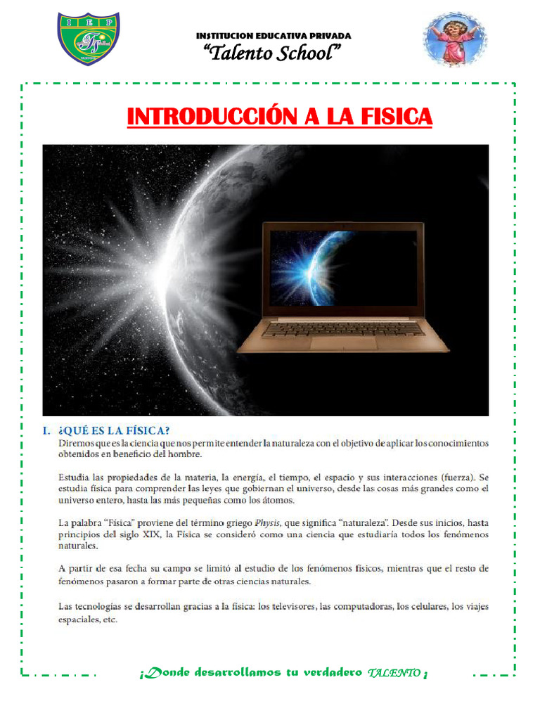 Introduccion A La Fisica 1ero | PDF