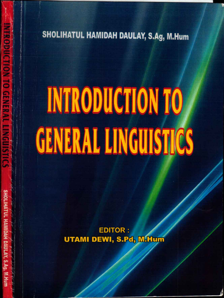Buku Introduction To General Linguistics | PDF