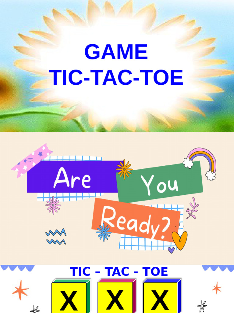 Game Tic-Tac-Toe | PDF