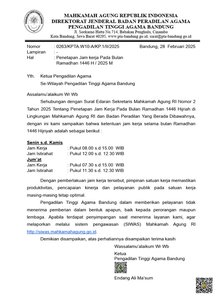 Jam-Kerja-Ramadhan-1446-H---2025-M | PDF