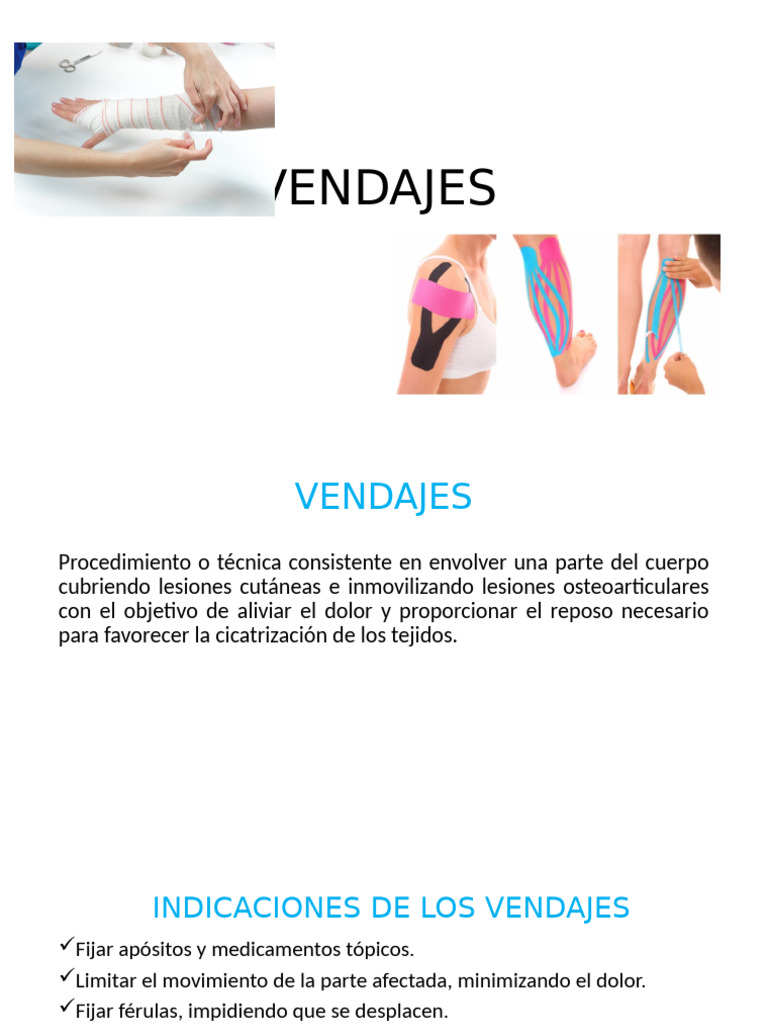 VENDAJES | PDF | Hombro | Extremidades (anatomía)