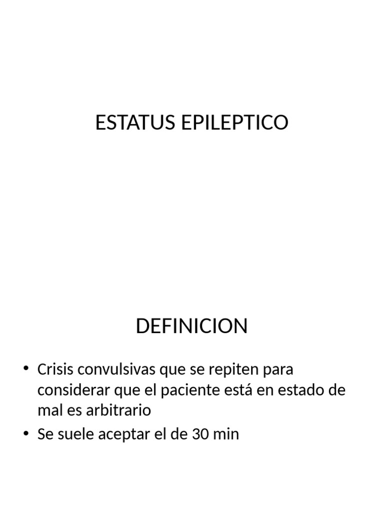 Algoritmo Estatus | PDF | Epilepsia | Trastornos que causan convulsiones