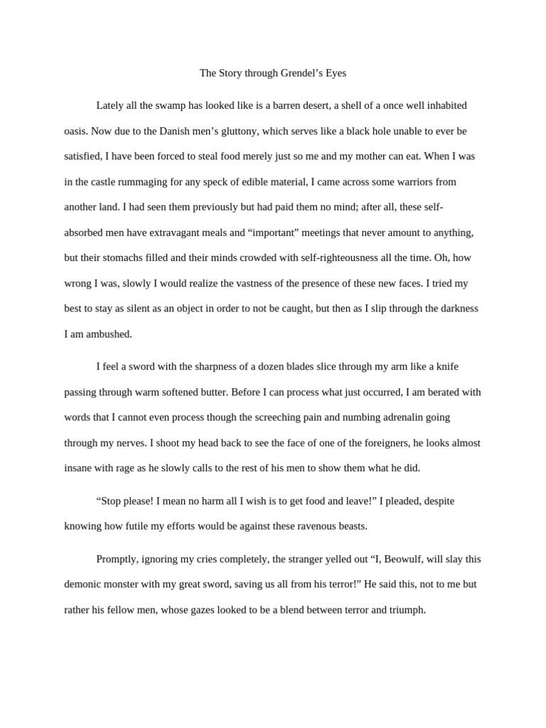 Final Draft of Superhero Narrative | PDF