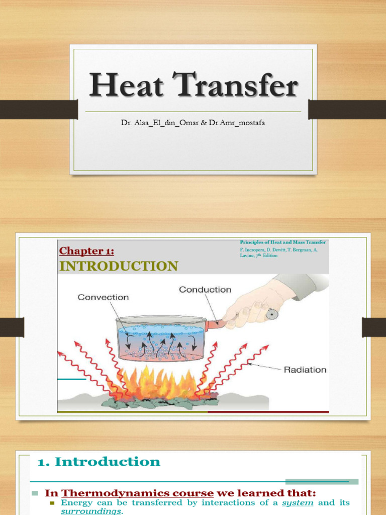 Heat Transfer - Lec1 | PDF