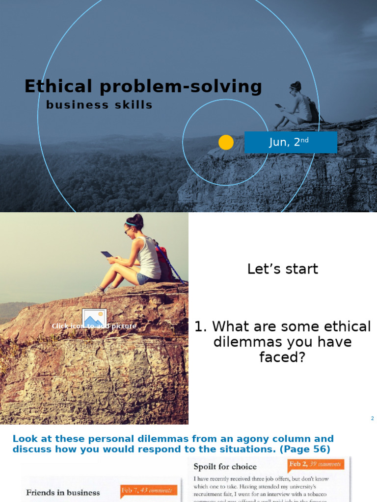 Ethical Problem-Solving | PDF