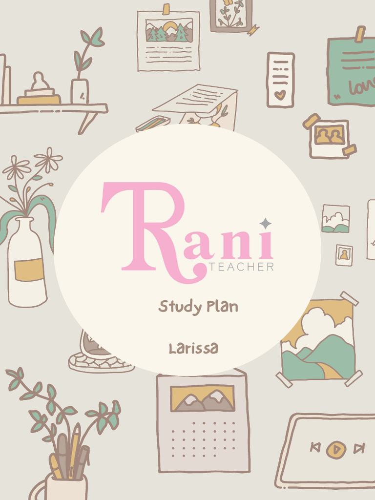 Larissa- Study Plan Plano de Estudo | PDF