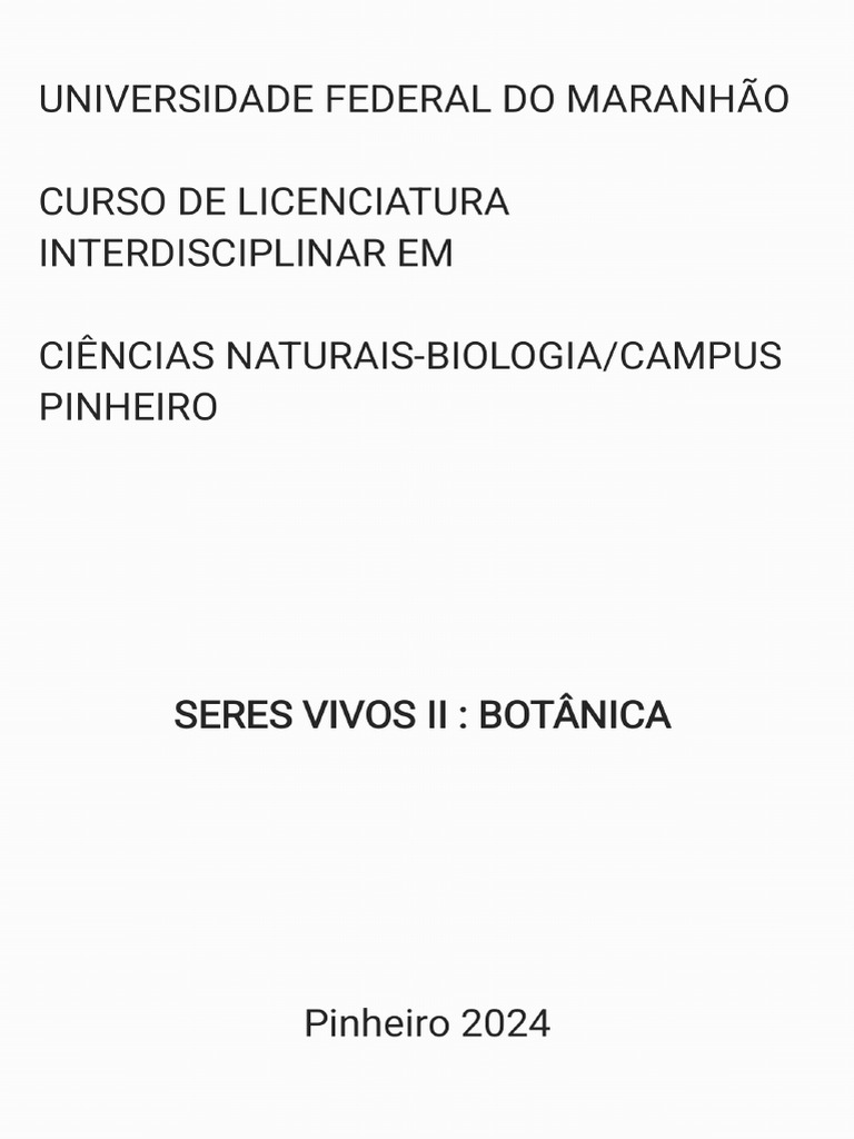 Relatório Bio | PDF
