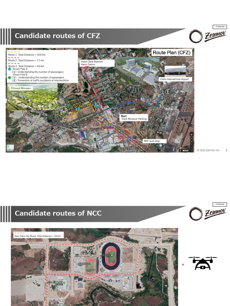 Candidate Routes for CFZ and NCC | PDF