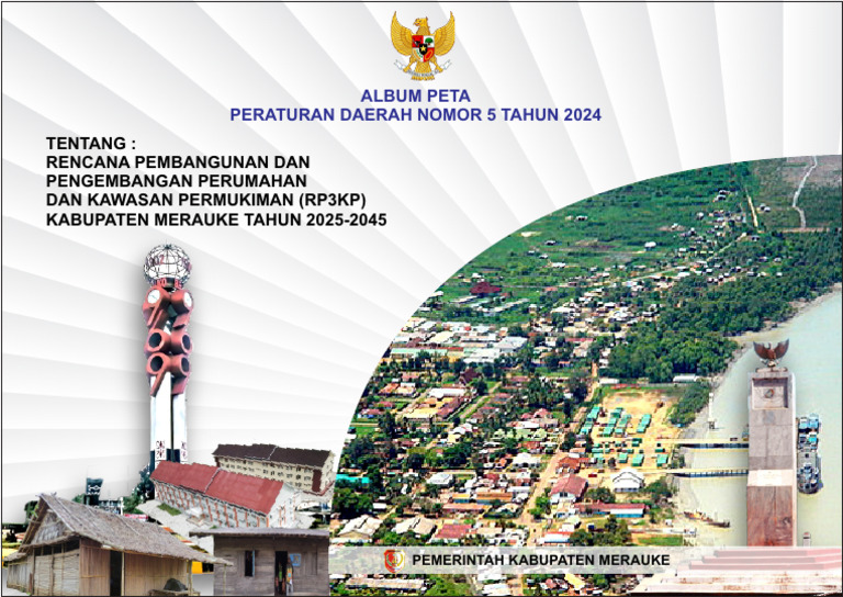 Cover Perda RP3KP Merauke A3 | PDF