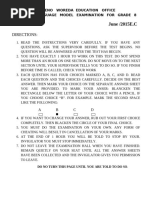 WASSCE English 2025 Sample | PDF