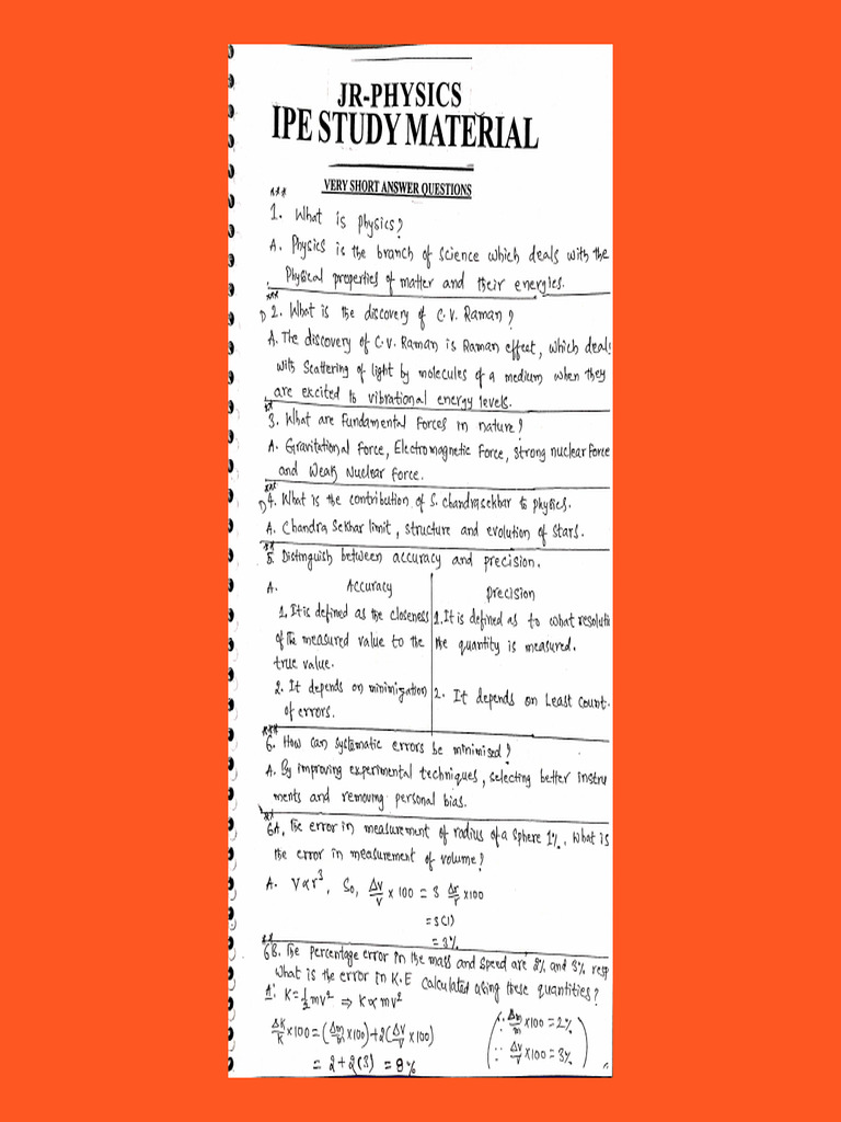 Physics (I) Made Easy | PDF