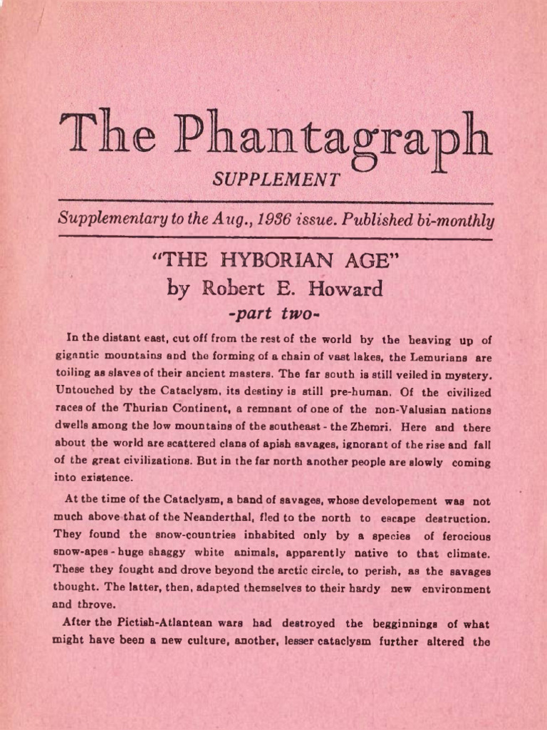 The Phantagraph - Aug 1936 | PDF