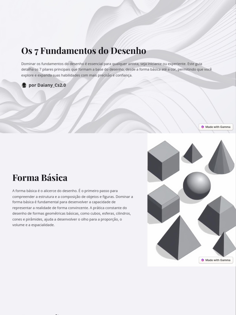 Os 7 Fundamentos Do Desenho | PDF | Desenho | Cor