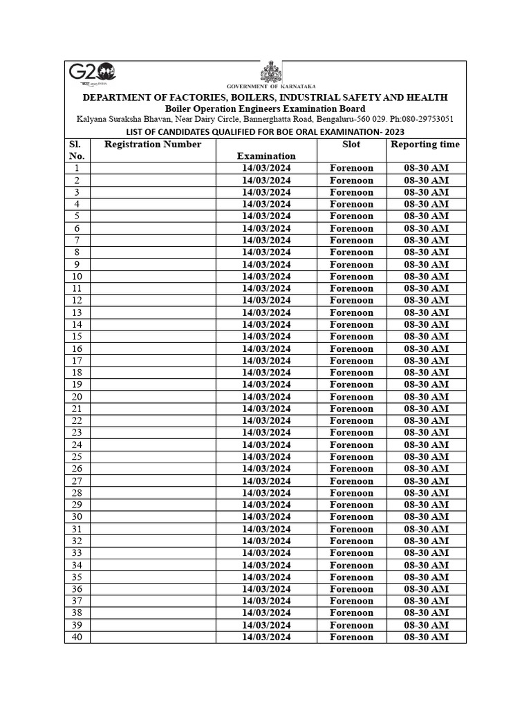 Boe 2023 Oral Examination | PDF | Access Control | Authentication