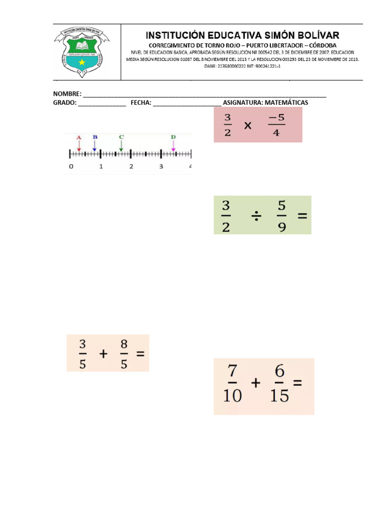 Examen Final Segundo Periodo | PDF