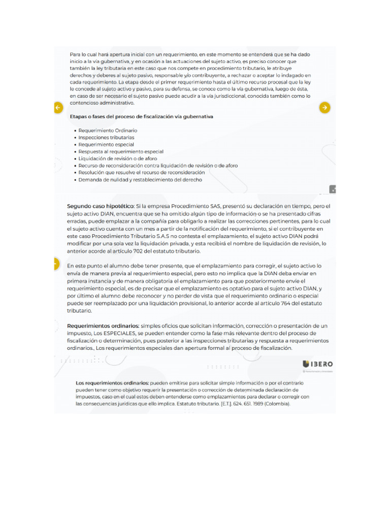 procedimiento tributario | PDF