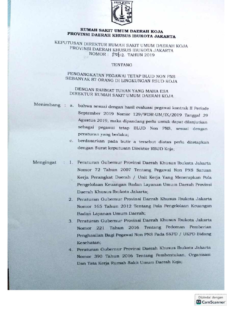 SK KT 1 Dikompresi | PDF