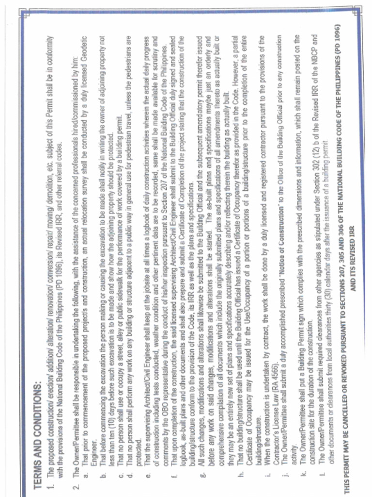 BLDG Permit For Tower Crane 1, 2 & 3 Pp.2 | PDF