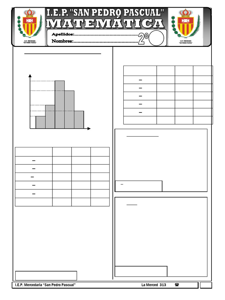 Práctica 2do Medidas de Tendencia Central | PDF | Estadísticas descriptivas | Análisis matemático