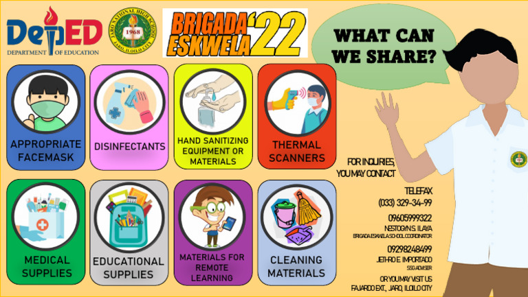 Brigada Eskwela Poster | PDF
