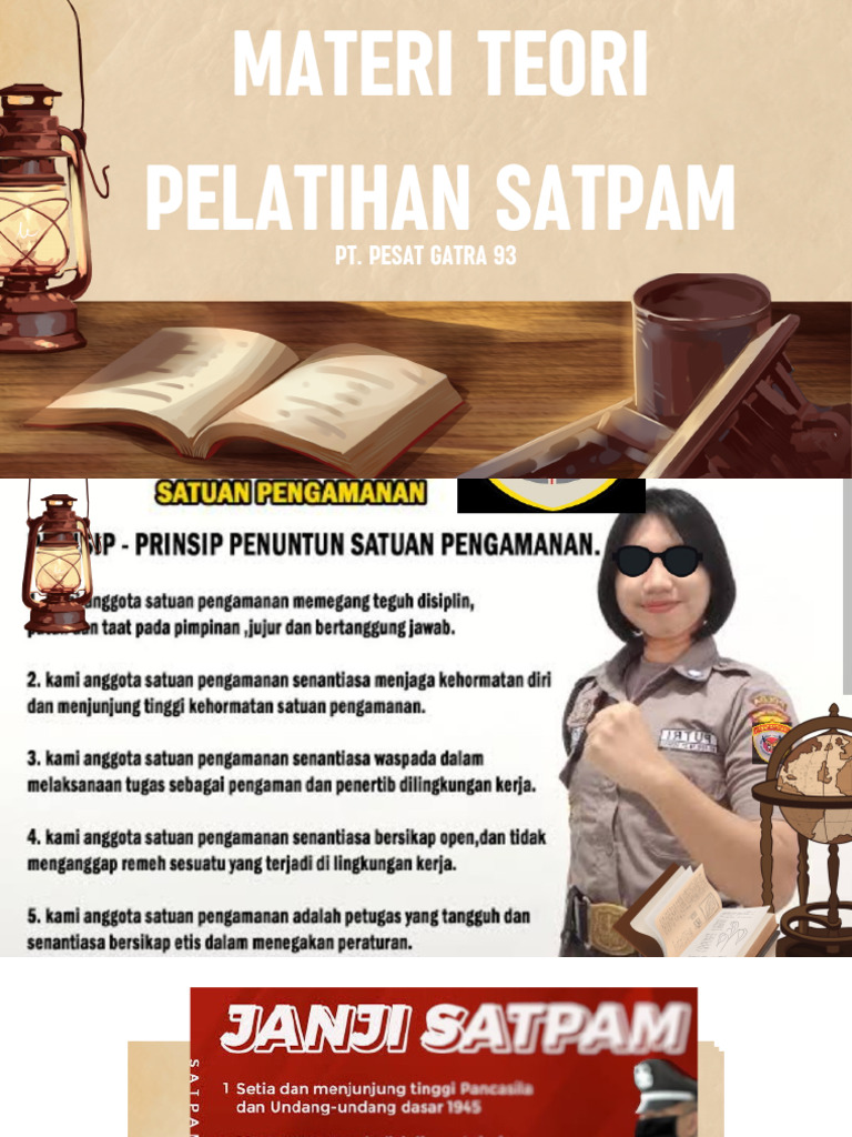 Materi Teori Pelatihan Satpam 20250217 144448 0000 | PDF