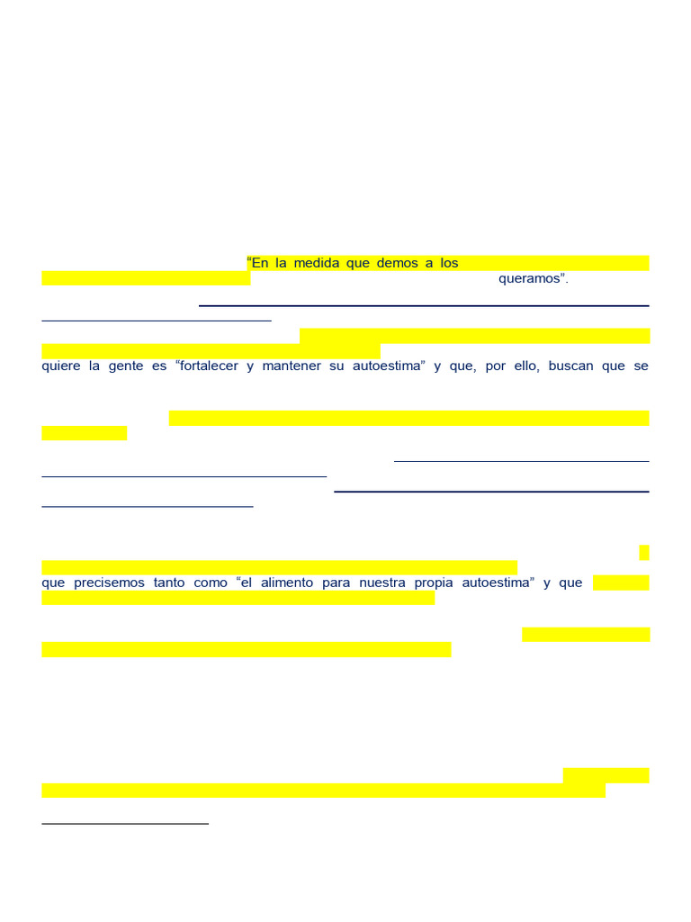 Predisponer A Los Demas A Nuestro Favor | PDF | Autoestima | Las emociones