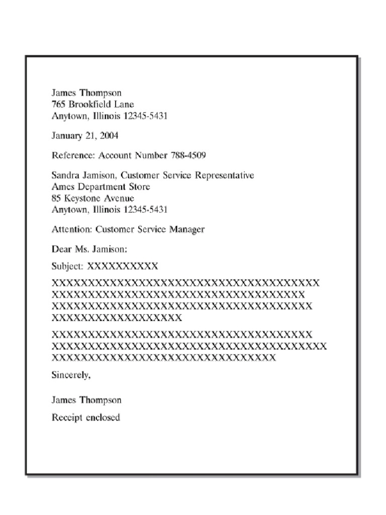 01 Kinds of Letter Format | PDF