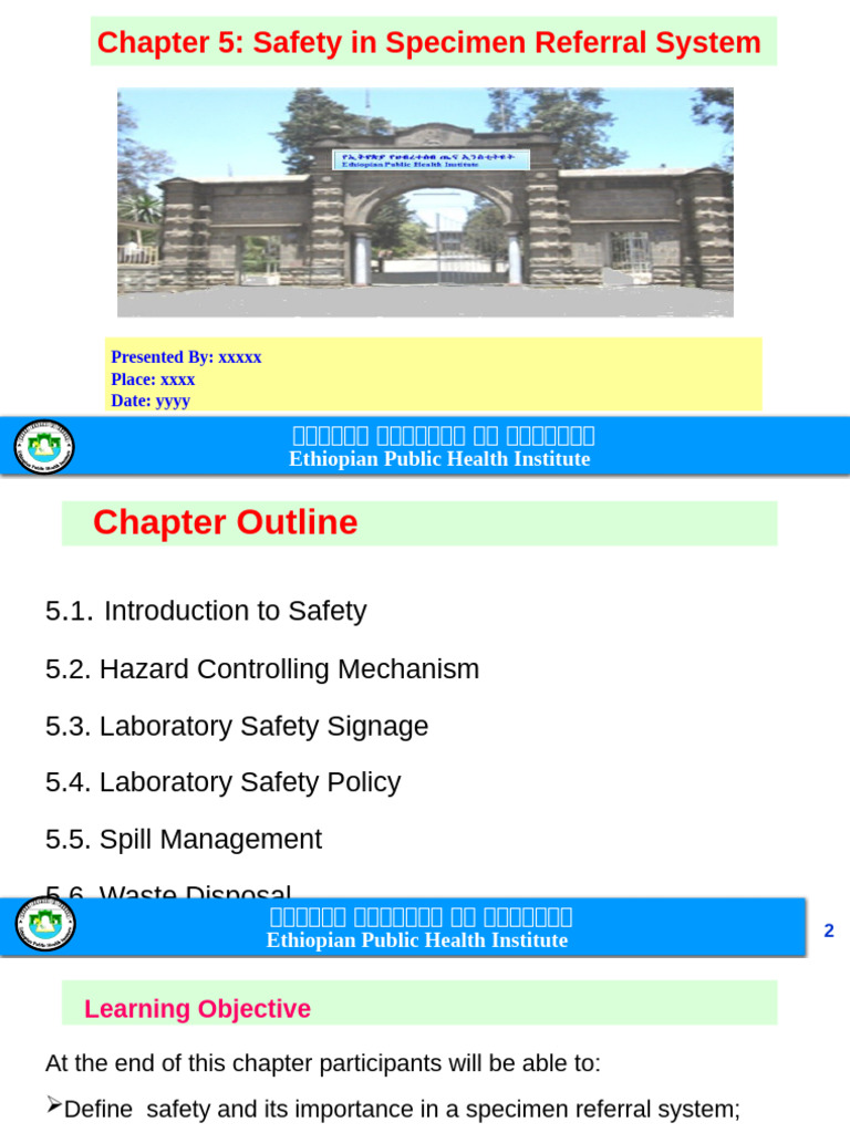 Chapter 5 Safety in Specimen Referral System 2022 | PDF | Waste | Waste ...