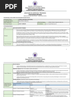 Sample School-Based INSET Plan | PDF | Educational Assessment | Learning