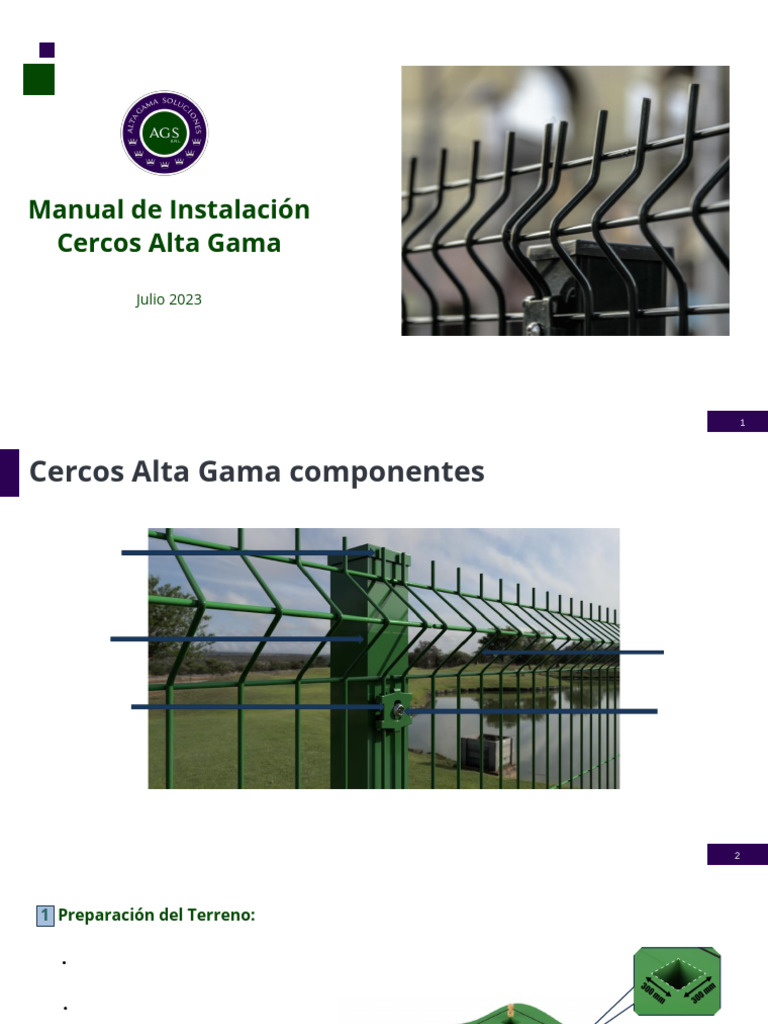 Manual Instalaciones AGS Jul 2023 | PDF | Hormigón | Materiales