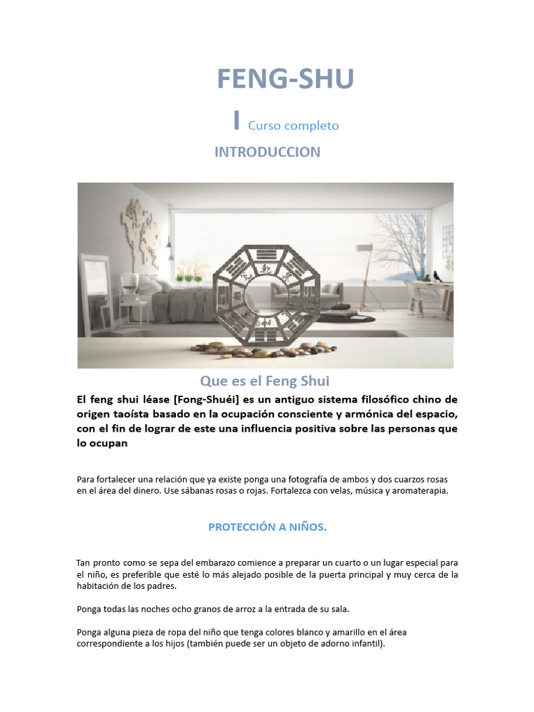 Feng shui | PDF | Color | Feng Shui